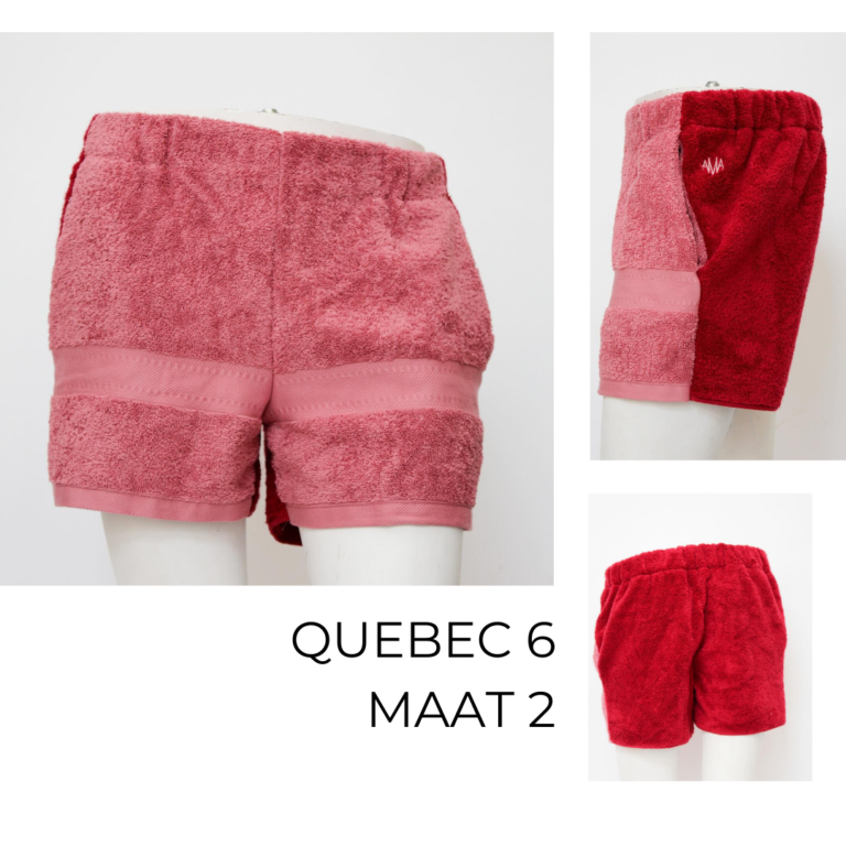QUEBEC short in handdoekstof – 9 kleuren · Studio AMA