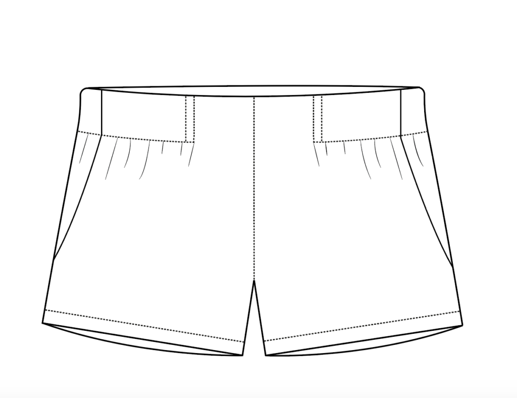 QUEBEC short in handdoekstof – 9 kleuren · Studio AMA